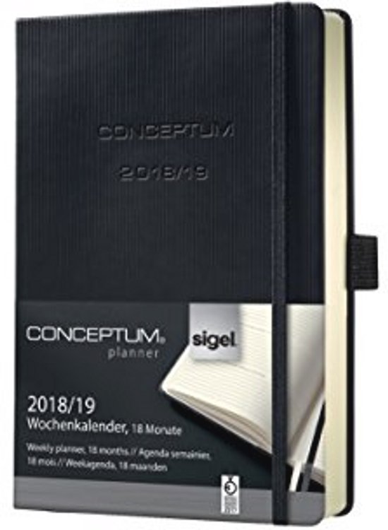 Weekkalender met verticale lay-out – 18 maanden A6 hardcover | bol