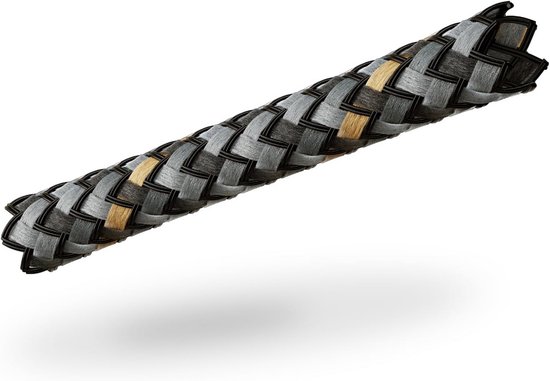 Gevlochten Kabelhuls Zilver - Bescherming voor Kabeldiktes 5-13mm, per ...