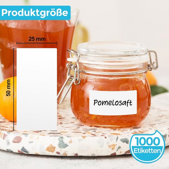 Afneembare Etiketten, Waterdicht, Niet-residuvrije Kleef, Voor het ...