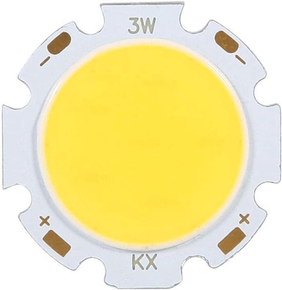 SMD Chip Lighting Round COB LED Lights 3W DC 9-11V 10pcs LED Chip Lamp ...