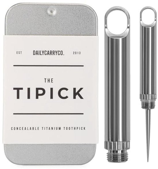 Micro tipick Outdoor Tandenstoker EDC Sleutelhanger Tool voor Camping ...