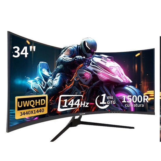 Curved Monitor – Gaming Monitor – UltraWide Monitor – PC Scherm – 34 ...