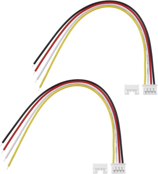 20 Sets 4 Pin Connector Plug met Kabeldraad - Mini en Micro Connectoren ...