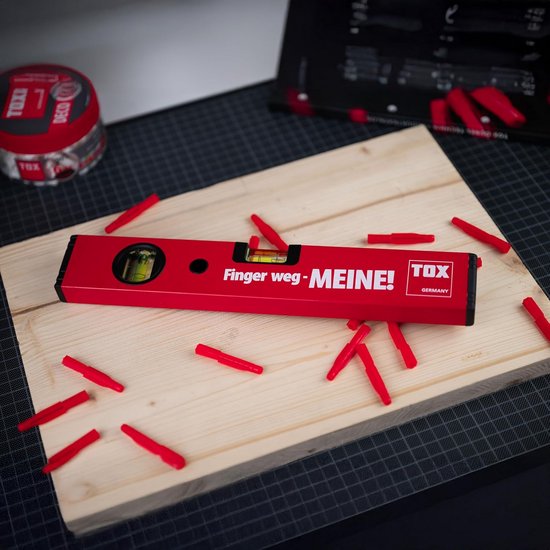 Waterpas 30 cm Aluminium met Waterpaslibellen - Horizontaal en ...