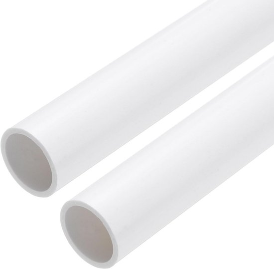 Ronde PVC Buis 25mm Buiten Diameter 21.4mm Binnen Diameter - 2 Stuks | bol