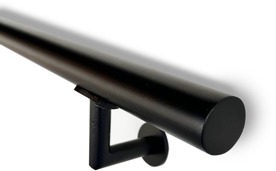 Trapleuning LUXE 100cm 9005 fijnstructuur | bol
