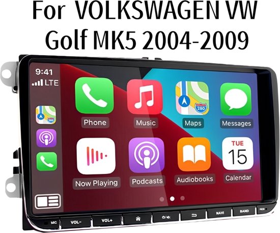 Autoradio Bluetooth, 9 inch Car Stereo Radio GPS Navigation Head Unit 2 ...