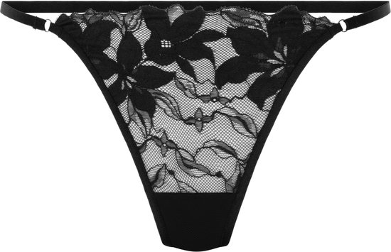 Hunkemöller String Ingrid Zwart S | bol