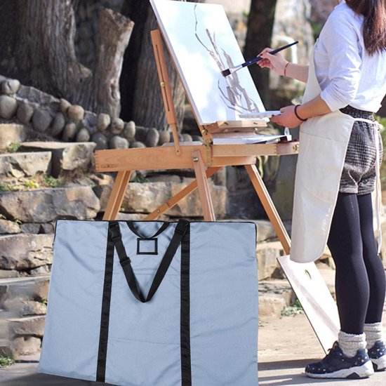 Kunstenaars-portfolio tas A1 met draagriem - Waterdichte tekenmap voor ...