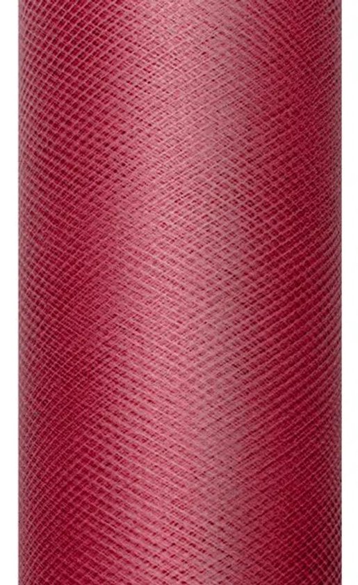 bordeaux Tule Rol 8cm 20m | bol