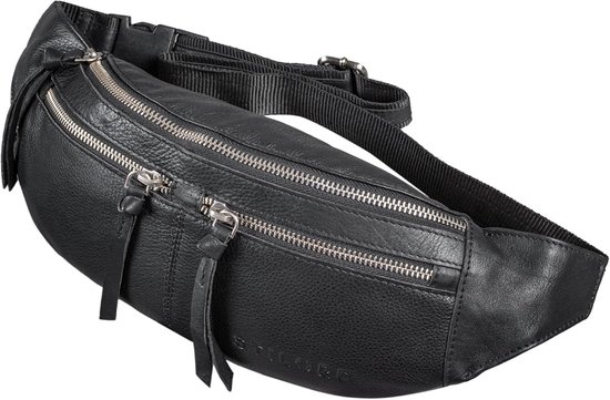 Heuptas Leer Heren & Dames Groot Vintage Buikriemtas - Echt Leer | bol