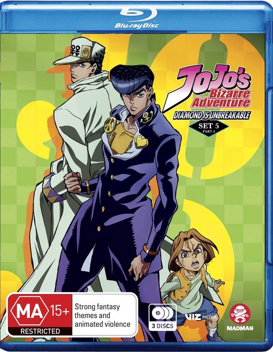 Anime Serie: Diamond Is Unbreakable Deel 2 - Complete Blu-ray Boxset ...