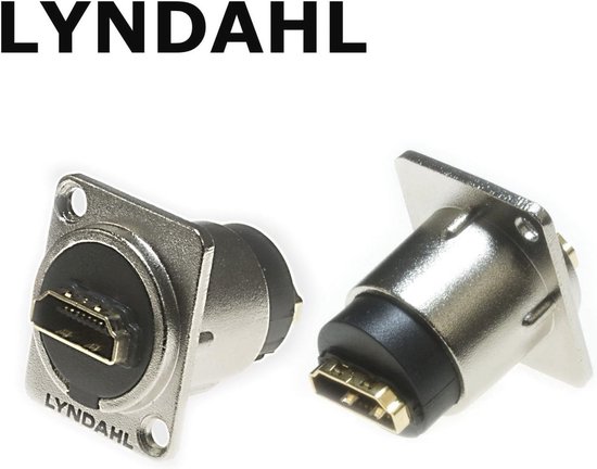 HDMI 1.4 Inbouw Flensdoos voor Paneelmontage - Duurzame Doorgangsdoos ...