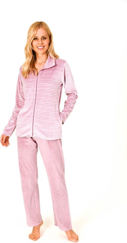 Dames Homewear Nicky Fluweel Joggingpak Warm & Comfortabel voor ...