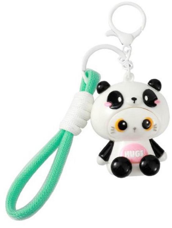iTotal Sleutelhanger Hoodie PANDASTIC Keychain Plastic and Metal 4.5x4 ...