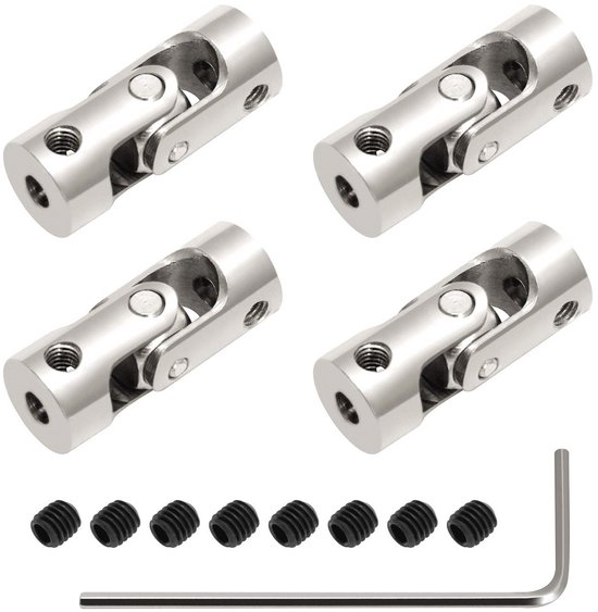 Universele 4-pack 3 mm metalen askoppelingen voor modelauto's, boten en ...