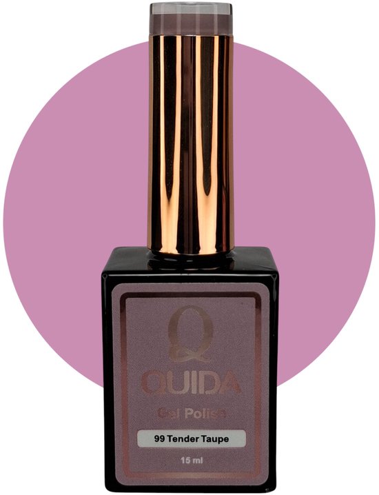 Quida Gelpolish #99 Tender Taupe 15ml | bol