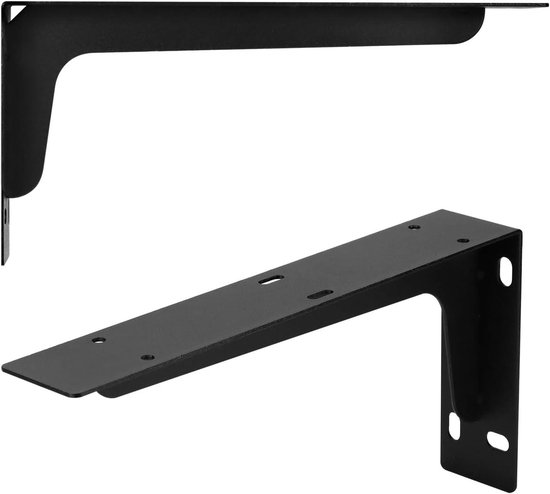 E-Ambar - 4-delige metalen wandplank beugels voor hoek 90 graden ...