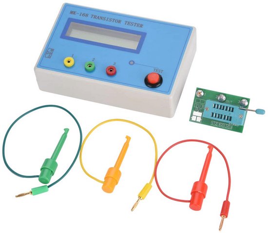 Multifunctionele Transistor Tester voor Diodes, Triodes, Capaciteit, en ...