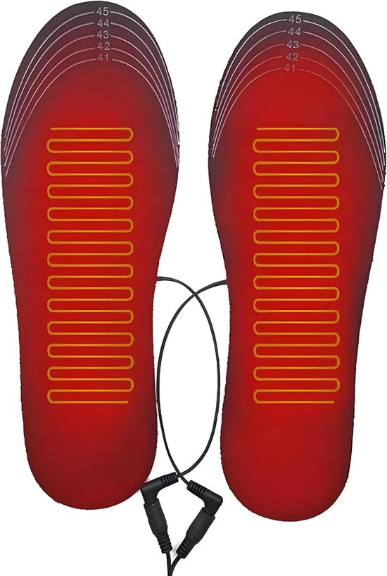 USB Electric Heated Insoles, Warm Shoe Inserts For Shoes Boot Keep ...