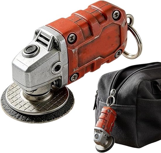 Mini slijpmachine sleutelhanger - Handtas hanger - 2-in-1 Makita stijl ...