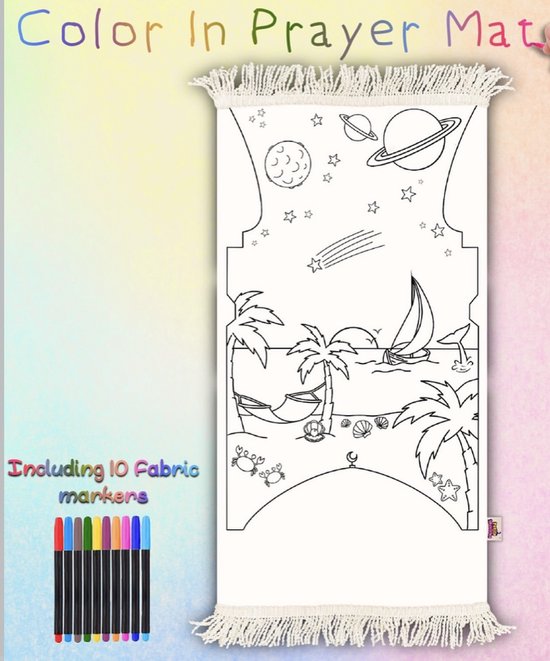 inkleur kinder gebedskleed-inkleuren-ramadan-bidden-inclusief 10 ...