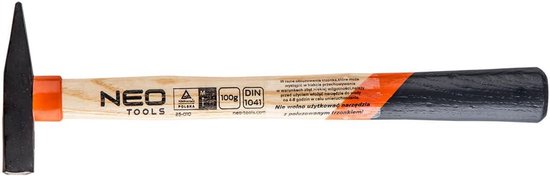100 gram lichte hamer met kunststof foederaal voor ...