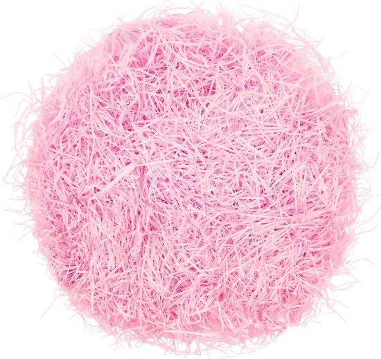 500g Raffia Vulling voor Cadeauverpakkingen en Decoratie - Roze | bol