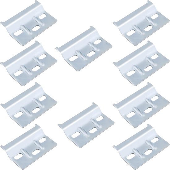 10x Robuuste Metalen Ophangbeugels voor Kastophanging - Wandmontage | bol
