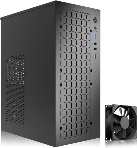 High Airflow Micro ATX PC Gehaas - Ondersteuning voor Mini-ITX en Micro ...