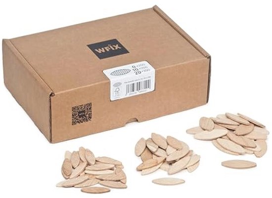 Platte houten pluggen voor bevestiging - 200 stuks van massief ...