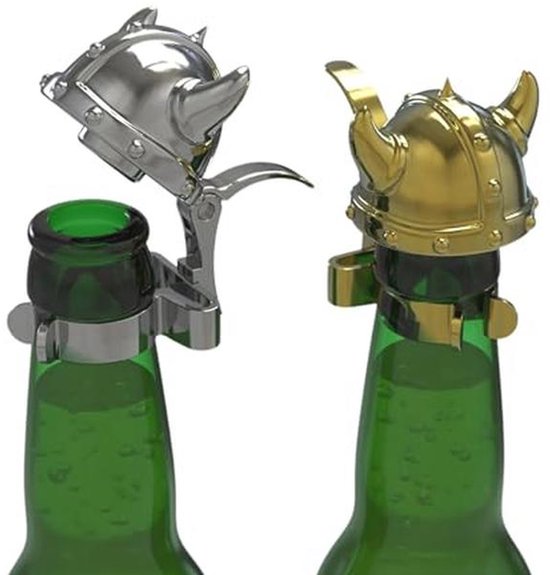 Vikinghelm Flessendop Set van 4 Stuks | bol