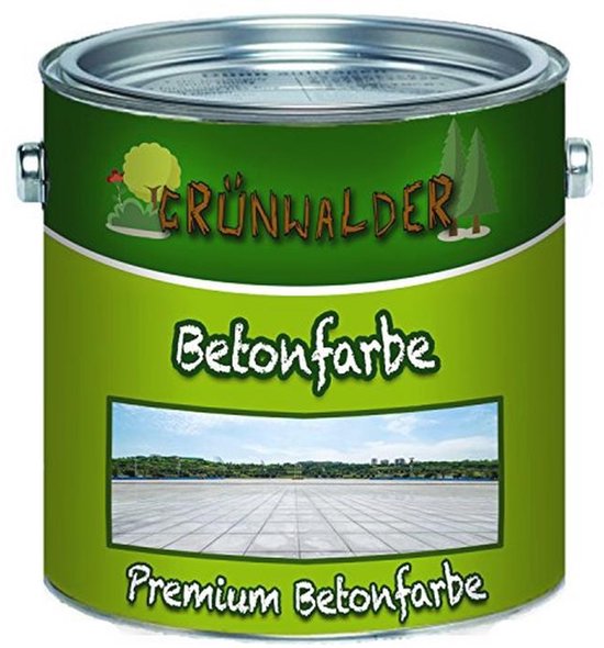 Betonverf voor binnen en buiten - elastische en lichtechte vloerverf (5 ...