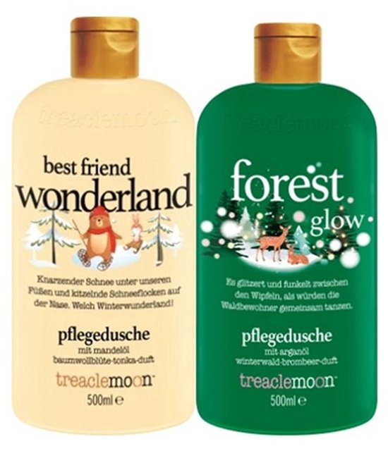 Treaclemoon Douchegel set 2 x 500ml – Best Friend Wonderland & Forest ...