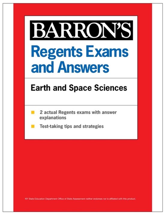 Barron's New York Regents- Regents Exams and Answers: Earth and Space ...