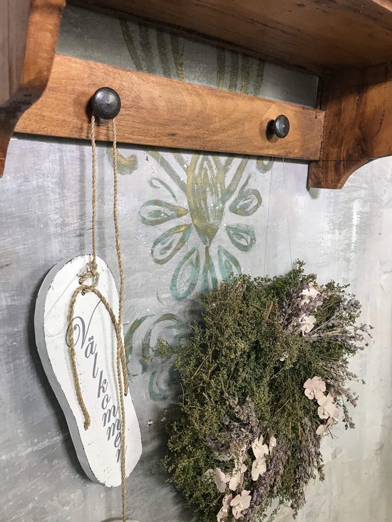 RusticHome Collection – Houten Wandkast met Lades – Bruin – Handgemaakt ...