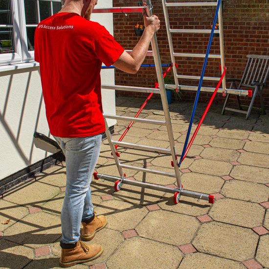 Home Master® Doe-Het-Zelf Rolsteiger – 5 m – Aluminium Thuissteiger ...
