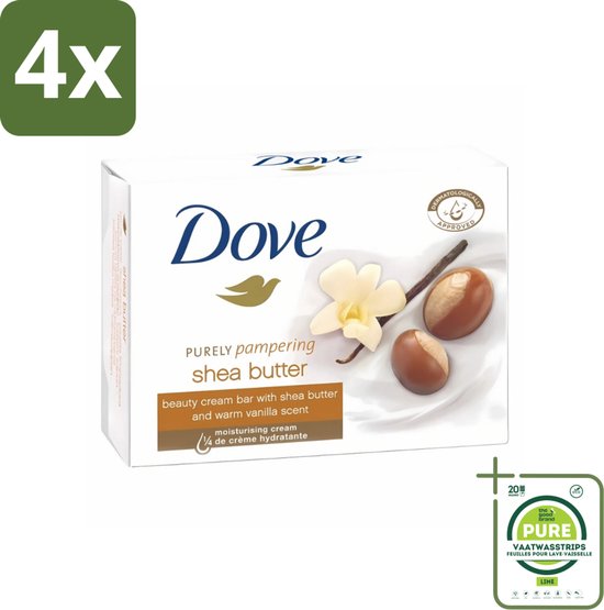 Dove - Zeep - Purely Pampering - Sheaboter - Verzachtend en bloemig ...