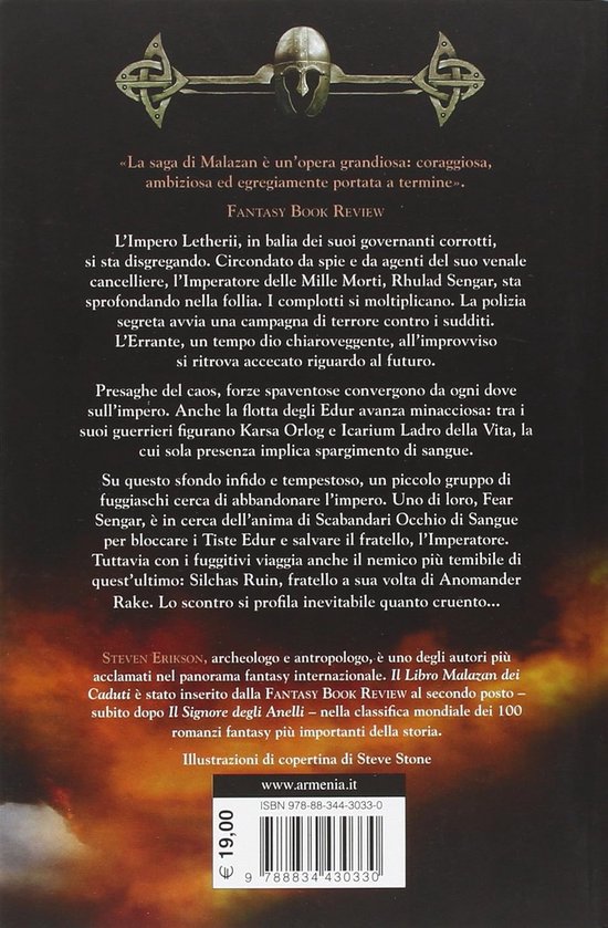 Venti di morte - Malazan Saga, Deel 7 | 9101047477952 | Boeken | bol