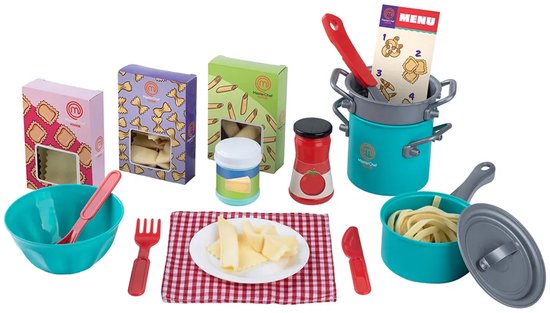 Famosa Masterchef Junior Pastaset Veelkleurig | bol