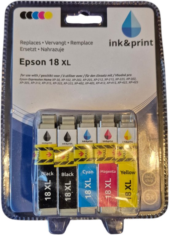 Ink&Print inkt voor Canon 18xl. | bol