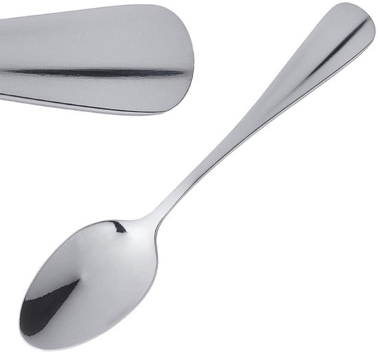 Baguette Theelepel Set van 12 Stuks RVS | bol