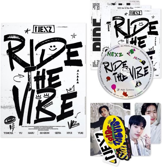 Eerste Koreaanse Single Album [Ride the Vibe] (Standaard Vibe Versie ...