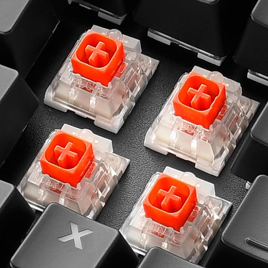 Mechanisch Gaming Toetsenbord met RGB Verlichting en PBT Keycaps | bol