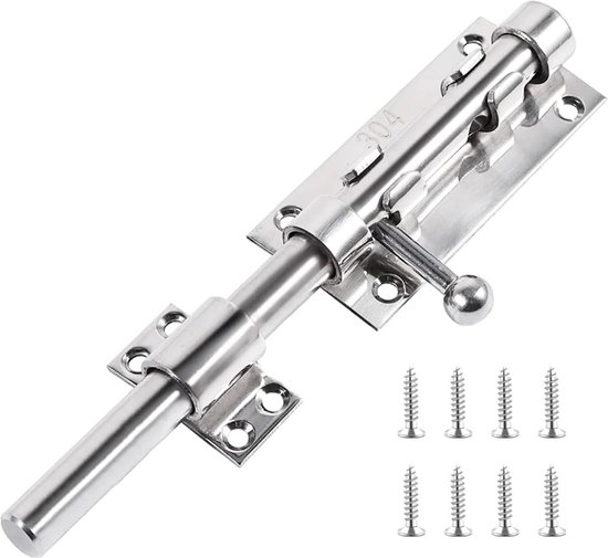 Roestvrijstalen Deurgrendel met Dikke Bout voor Buiten en ...