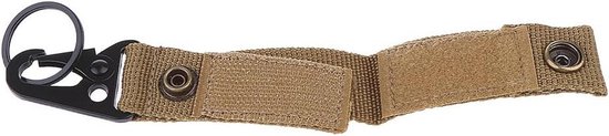 Molle WEBBING Riemclip Sleutelhouder 5 cm - Kaki | bol
