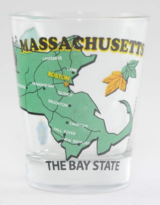 Massachusetts Souvenir Shot Glass - All-American Collection | bol