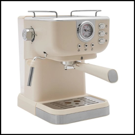 Machine à espresso 20 Bar – Mousseur à lait – Semi-automatique ...