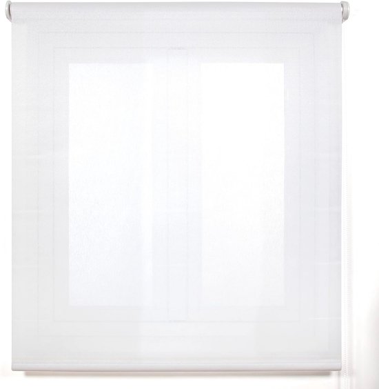 Translucent Roller Blind, Shiny White, 140 x 180 cm, High-Quality ...