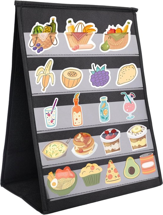 Opvouwbare Sticker Display Standaard - 5 Lagen Dubbelzijdig Tafel ...